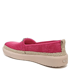 BZees Womens Maui Slip-on Loafer, Pink, 7.5 US