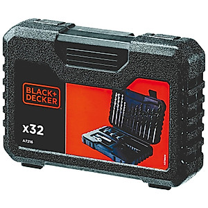 BLACK+DECKER Drilling and Screwdriver Bit Set - 32 Piece