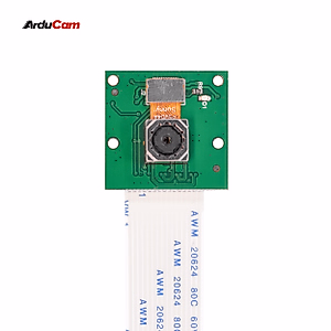 Arducam for Raspberry Pi Camera with Motorized Lens, Adjustable Focal Length for Monitoring 3D Printer, 3.28FT/100CM Long Extension Flex Ribbon Cable for Raspberry Pi