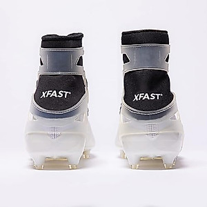 ARYSE XFAST - Cleat Ankle Brace & Stabilizer - Superior Ankle Support for Men and Women. Football, Soccer, Lacrosse, Rugby & More - (Medium, Frosted, Pair)