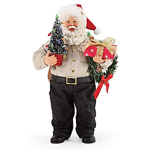 Department 56 Possible Dreams Santa Sports and Leisure 10-23 Arrived at Location Police Figurine, 10.5 Inch, Brown