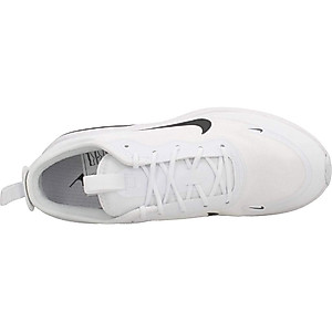 NIKE Women's Running Shoe, White Black, 7.5 US
