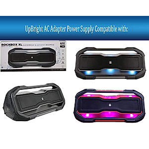 UpBright 18V AC/DC Adapter Compatible with Altec Lansing RockBox XL IMW999 STL SJR IMW999STL IMW999SJR 1MW999 Boombox Wireless Bluetooth Speaker 2390819 2390520 JT012-1802500 2.5A Power Supply Charger