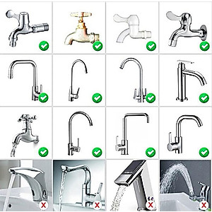 VANT KEVIN 2 PCS Activated Carbon Water Filter Set, 6 Layer Cartridge, Be Applicable 1/2inch - 3/4inch Faucet