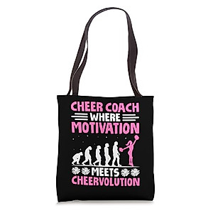 Cheerleading Coach Cheer Coach Cheerleader Cheer Training Tote Bag