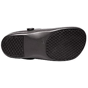 Oil Water Resistant Nursing Chef Shoes Kitchen Garden Bathroom Non-Slip Safety Working Shoes for Men and Women (7.5 Men / 8.5 Women / 9.84″, 40 Black)