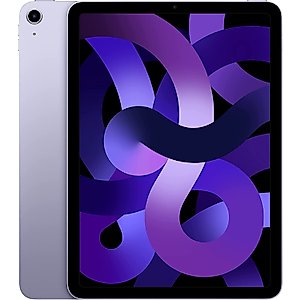 2022 Apple iPad Air (10.9-inch, Wi-Fi, 256GB) - Purple (Renewed)