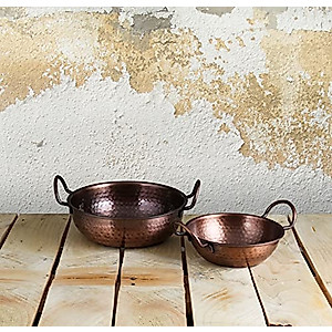 Thirstystone Copper Urban Farm Finish Balti Dish w/Handles