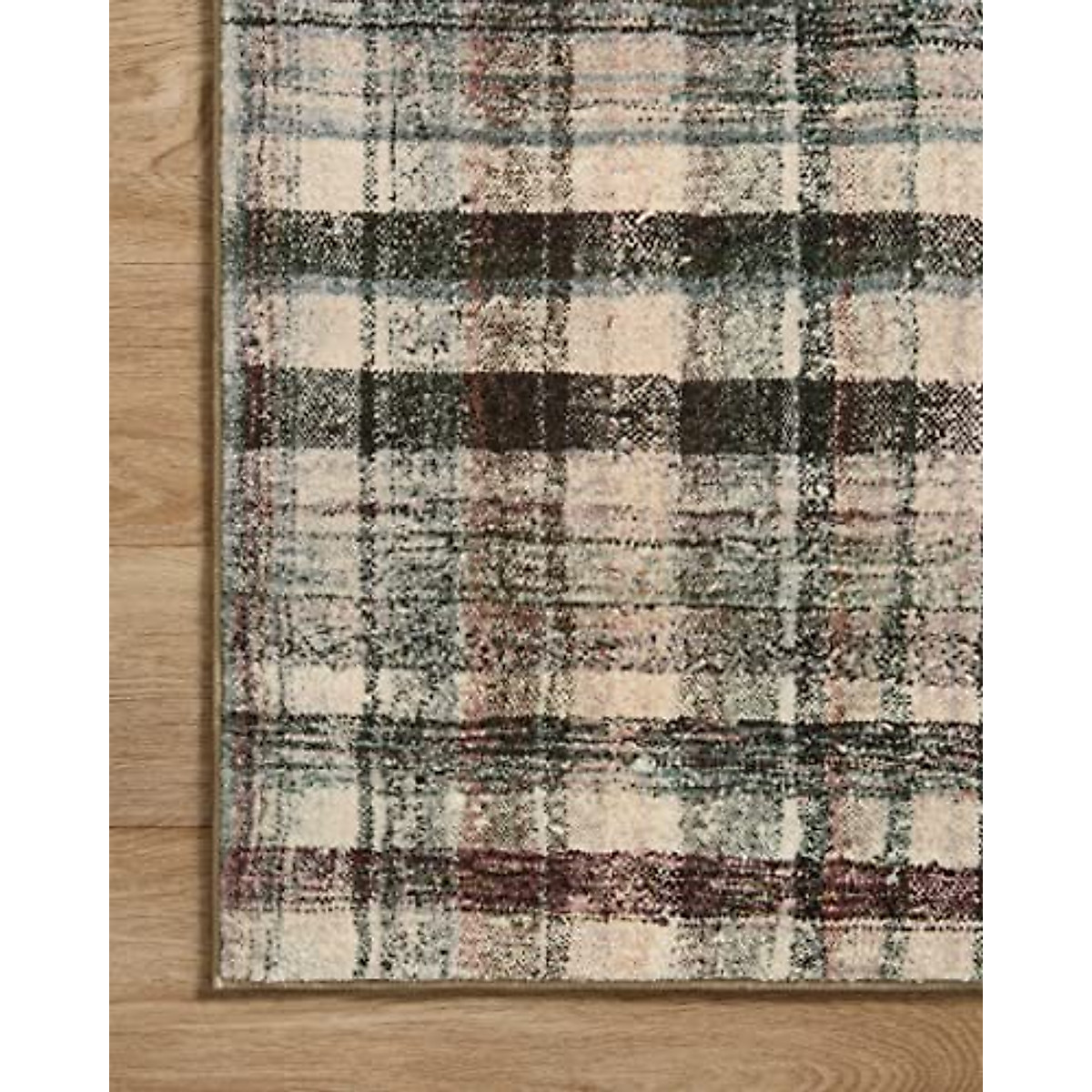 Loloi Chris Loves Julia Humphrey Collection HUM-03 Forest/Multi 7'-3'' x 9'-3'' .38" Pile Height, Area Rug feat. CloudPile