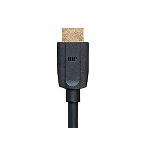 Monoprice Ultra 8K High Speed HDMI Cable - 6 Feet - Black, 48Gbps, 8K, Dynamic HDR, eARC - DynamicView Series