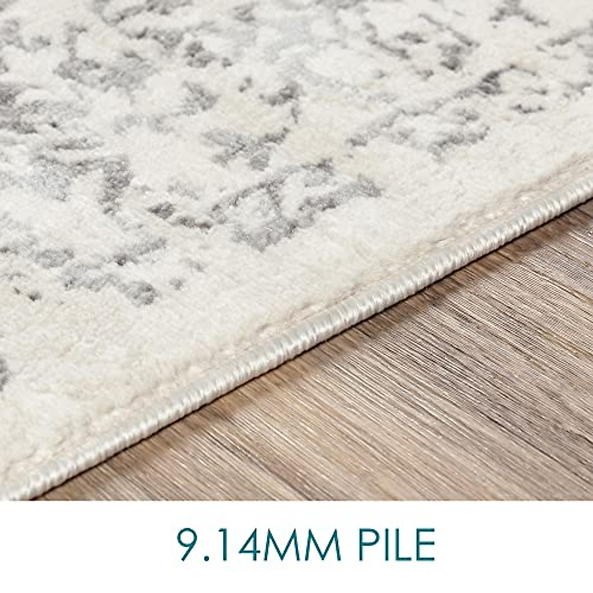 Artistic Weavers Preston Vintage Oriental Area Rug, 5 ft 3 in x 7 ft 1 in, Ivory