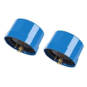 Photocell Sensor, Auto On Off Photocell Switch, Twist Lock Photocell for LED Barn Light, Area Light, Street Light, Parking Lot Lights and Dusk to Dawn Light