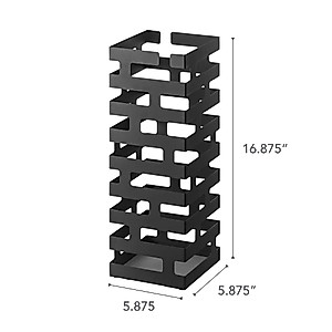 YAMAZAKI Home Storage Walking Canes | Steel | Umbrella Stand, Small, Black