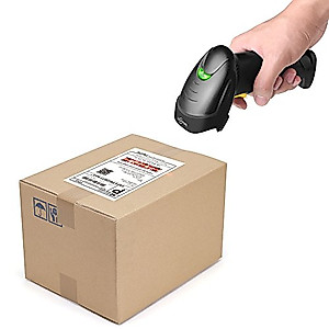 Handheld USB Barcode Scanner Wired Automatic 1D Bar Code Reader for Supermarket, Convenience Store, Warehouse