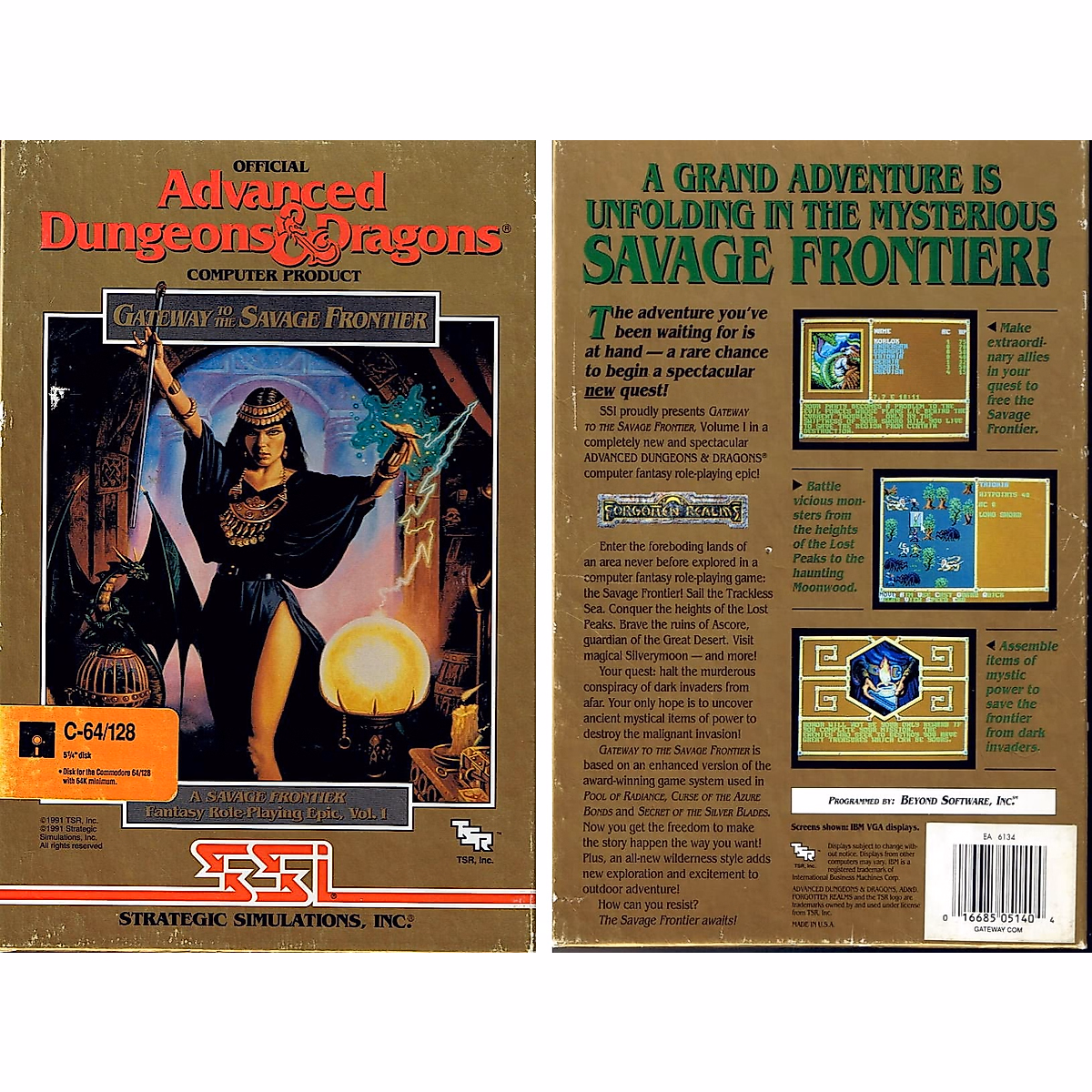 Gateway to the Savage Frontier - Commodore Amiga