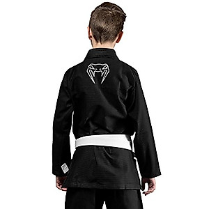 Venum boys Minimalist BJJ gi, Black, C1 US