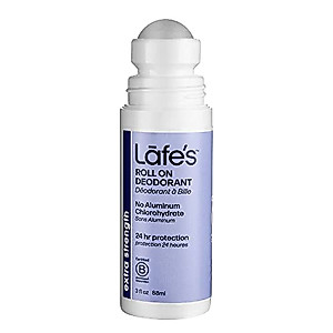 Lafe's Natural Deodorant | 3oz Roll-On Aluminum Free Natural Deodorant for Men & Women | Paraben Free & Baking Soda Free with 24-Hour Protection | Extra Strength