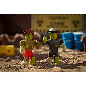 Roblox Action Collection - Zombie Attack Playset [Includes Exclusive Virtual Item]