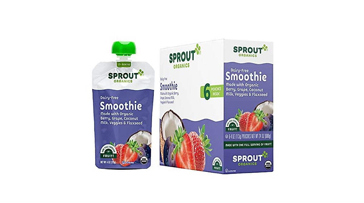 Sprout Organic Toddler Smoothies - Healthy & Delicious
