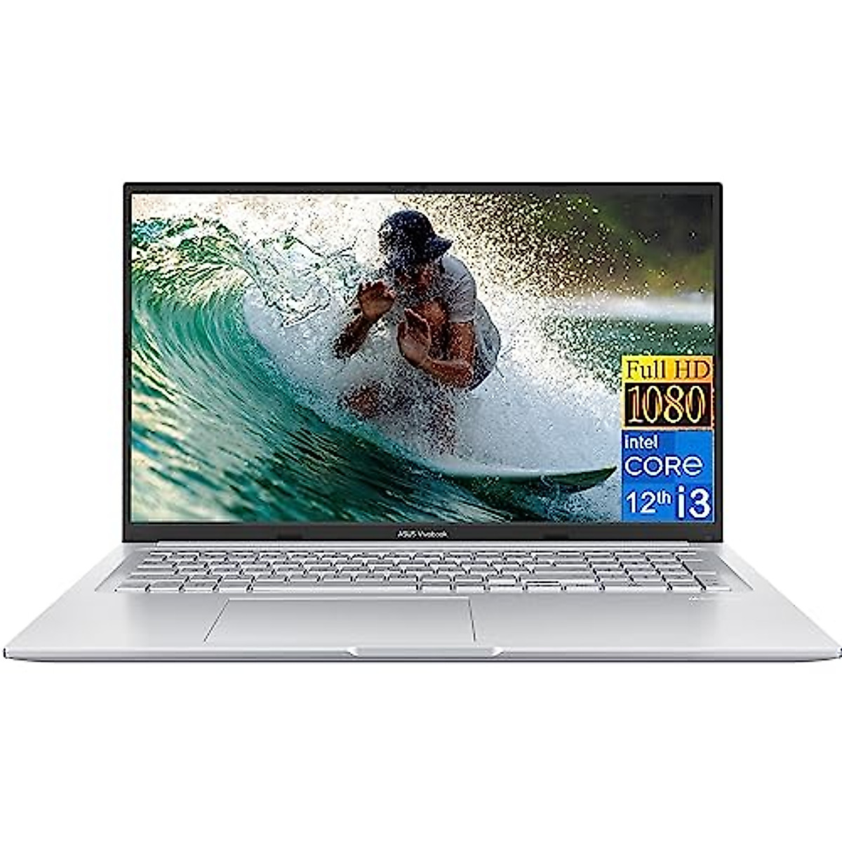 ASUS 2023 Newest Vivobook Laptop, 17.3" FHD Display, Intel Core i3-1220P (Beats i5-1235U) Processor (10 cores), 16GB RAM, 512GB SSD, USB Type-A&C, Wi-Fi 6, Fingerprint, Windows 11 Home