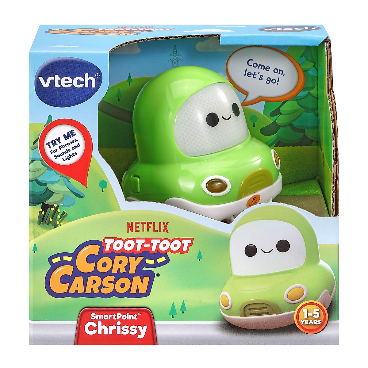 Vtech toot-toot cory carson smartpoint chrissy