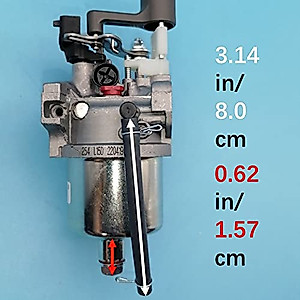 Tuzliufi Carburetor Compatible with Ariens Idle-down Control ST24LE ST28DLE 08200803 08200920 08201024 08201215 921023 921024 921030 921045 921046 921317 921319 921321 921322 20001171 L15D Z193