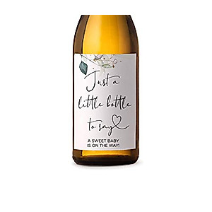 Pregnancy Reveal Wine Label for Family and Friends, Baby Announcements Gifts, Wine Bottle Stickers, We're Having a Baby Cards, Promoted to Grandfather, Im Pregnant