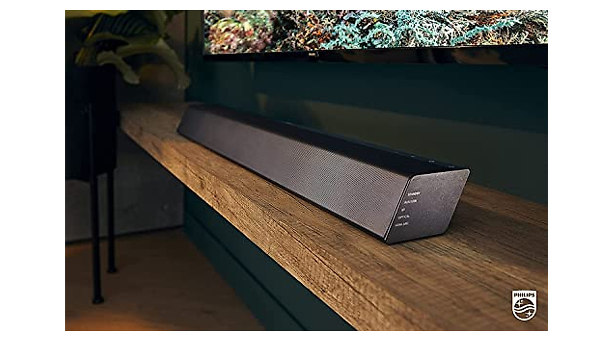 PHILIPS 2.1 Soundbar with Wireless Subwoofer | Dolby Audio 300W