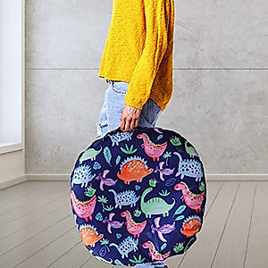 Dinosaur Lounger Cover for Newborn, Lounger Pillow Case for Babies, Snug Fitted Removable Slipcover, Babynest Cover for Boys & Girls, Lovey Super Soft Snug Fitted, (Lounger Pillow Not Included)