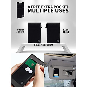 Amasiver Metal Card Holder Pop Up Wallet for Men Credit Card Slim Minimalist Wallet RFID Blocking Protection Cards Case Business Money Pocket for Notes and Coins and Debit Cards | Black