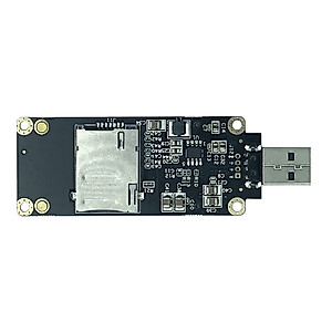 EXVIST 4G LTE Industrial Mini PCIe to USB Adapter W/SIM Card Slot for WWAN/LTE 3G/4G Module Applicable for M2M & IoT Applications Like Raspberry Pi Industrial Router IP Camera Digital Signage etc.
