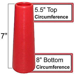 Rehabilitation Advantage Large Stacking Hand Cones, Set of 30