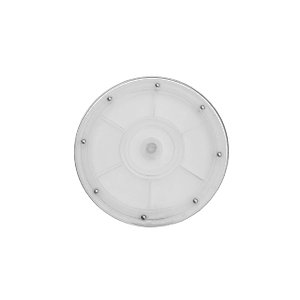 FixtureDisplays® 8" Clear Plastic Spinner Lazy Susan Turntable Organizer for Spice Rack Table Cake Kitchen Pantry Decorating 16973-FBA