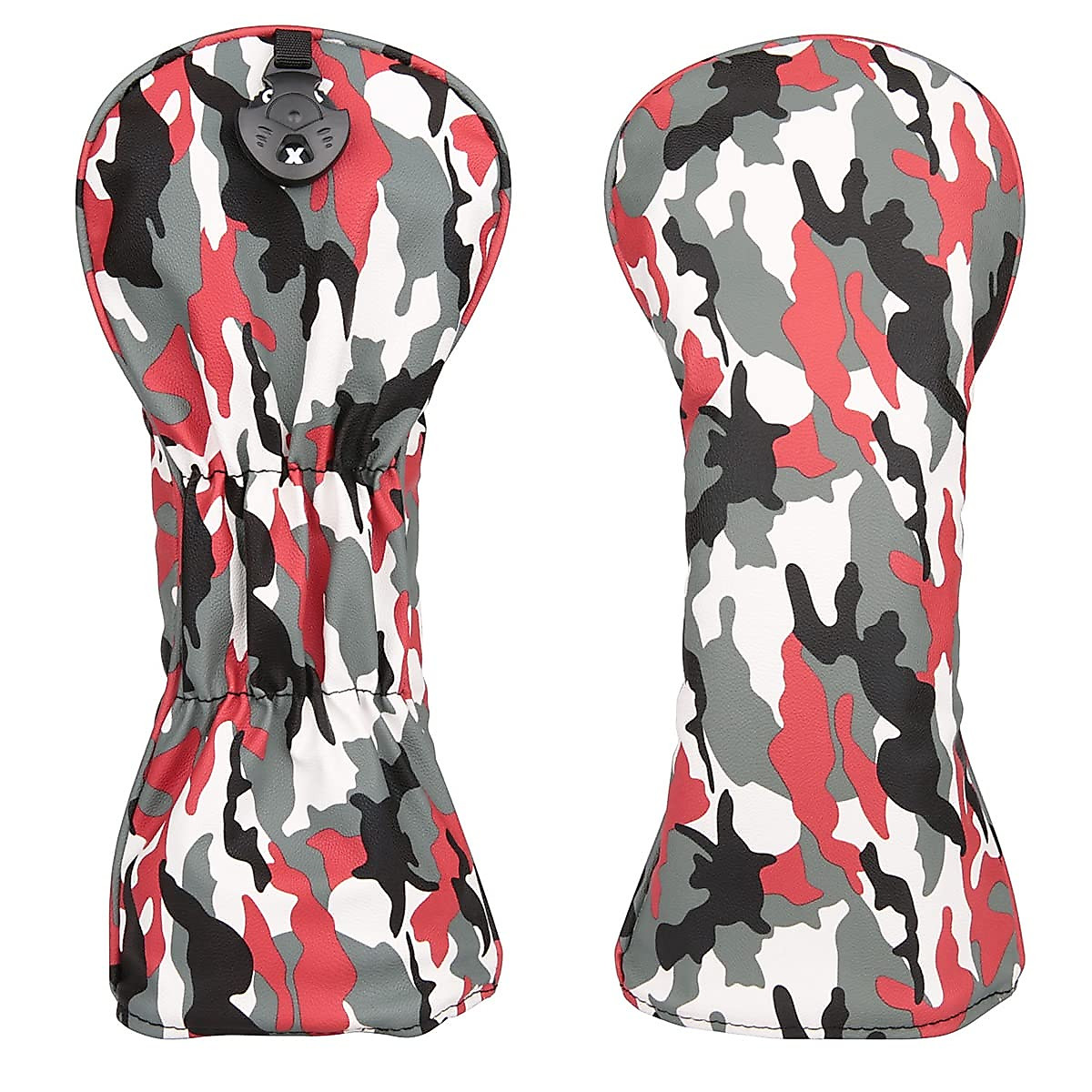 Golf Builder 3pcs/Set Red Camouflage Golf Club Driver Fairway Wood Head Covers 1 3 5 Wood Covers