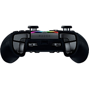 Razer Wolverine Ultimate Wired Gaming Controller (Black) - Two Pack Bundle with 6Ave Cleaning Kit - For PC, Xbox One, and Xbox Series X
