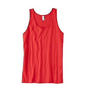 Bella Canvas Unisex Jersey Tank XL RED