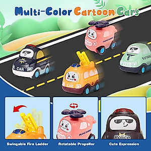 Rubikliss Toddler Toys Car for Boys, Kids Toys for 1 2 3 4 5 6 Year Old Boys, 7 in 1 Big Carrier Cartoon Trucks, Toddler Toys Age 2-4 Baby Toys 12-18 Months Birthday Gift Toddler Toys Age 1-2