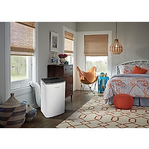 Frigidaire Portable Room Air Conditioner, 12,000 BTU with Dehumidifier Mode, in White (Renewed)