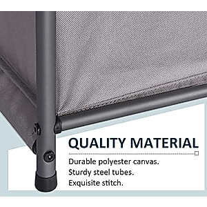 STORAGE MANIAC Stackable Shoe Cubby Organizer, Free Standing Shoe Cube Rack for Entryway, Bedroom, Apartment, Closet, 20-Cube Gray