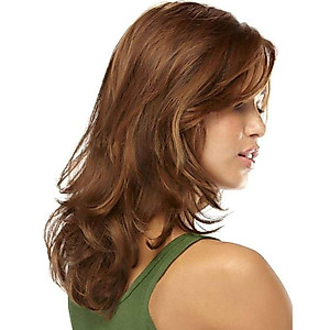 Bundle - 3 Items: Gisele Wig by Jon Renau, Christy's Wigs Q & A Booklet & Wide Tooth Comb - Color: 12FS12