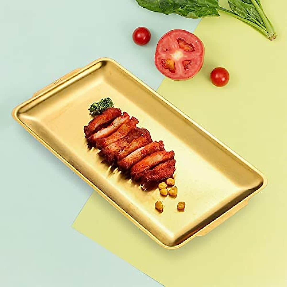 Stainless Steel Fruit Organizer Storage Rack for Outdoor Kitchen Bathroom