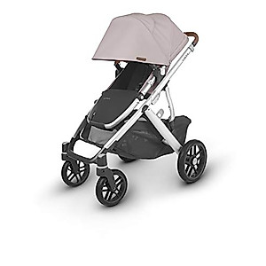 UPPAbaby Vista V2 Stroller - Alice (Dusty Pink/Silver/Saddle Leather) + Piggyback for Vista & Vista V2