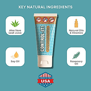 Control-It Natural Nail Biting & Thumb Sucking Solution | 100% Natural Kid Safe Bitter Taste Deterrent | Gentle on Skin, Teeth, Nails | Kids, Adults & Teens | 21 Consecutive Days To See Results