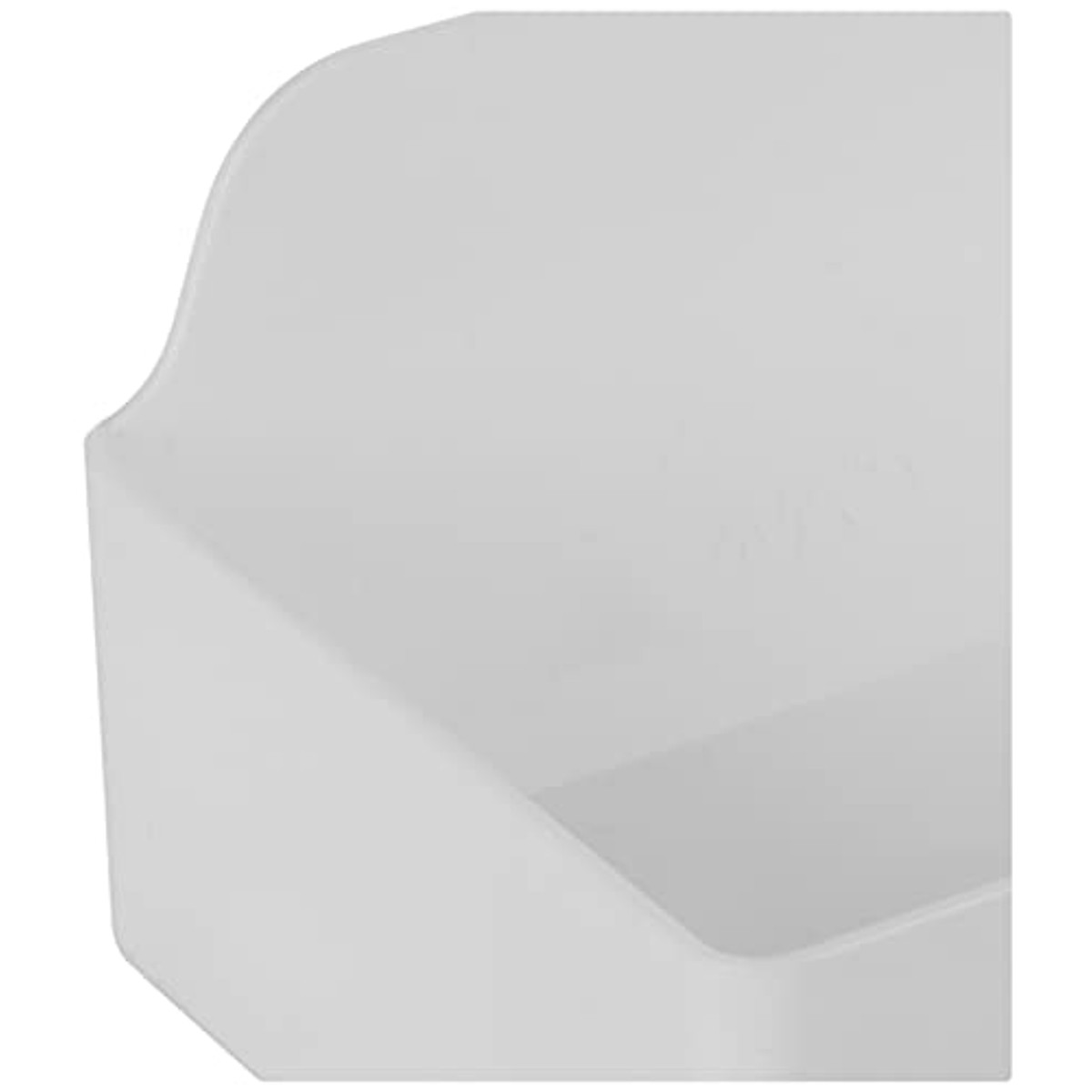 iDesign The Sarah Tanno Collection In-Drawer Cosmetic Organizer Bin, White