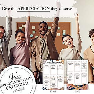 24 Welcome Cards for Employees - Employee Appreciation Cards with Envelopes - Uniquely Designed Employee Appreciations Gifts to Show Your Gratitude - You Are Awesome Cards That Make A Difference