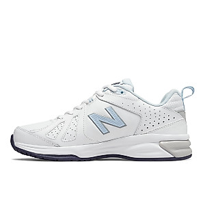 New Balance Women's 624v5 Sneakers, Black, 8.5 XX-Wide