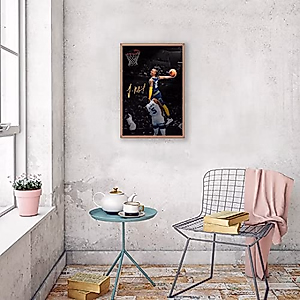 BNZWAA Ja Morant Canvas posters for room aesthetic unframed 12x18 Inch Basketball Decor Bedroom Canvas Wall Poster Signature Motivational Poster