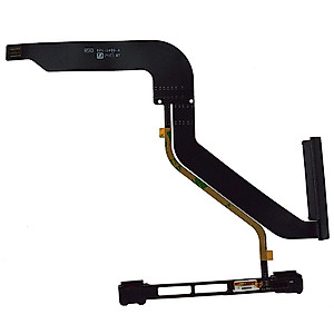 SUNMALL HDD Hard Drive Cable w/IR/Sleep/HD Cable Replacement with Bracket 923-0741 923-0104 821-1480-A Compatible with Apple MacBook Pro Unibody 13" A1278 2012 Year MD101LL/A MD102LL/A