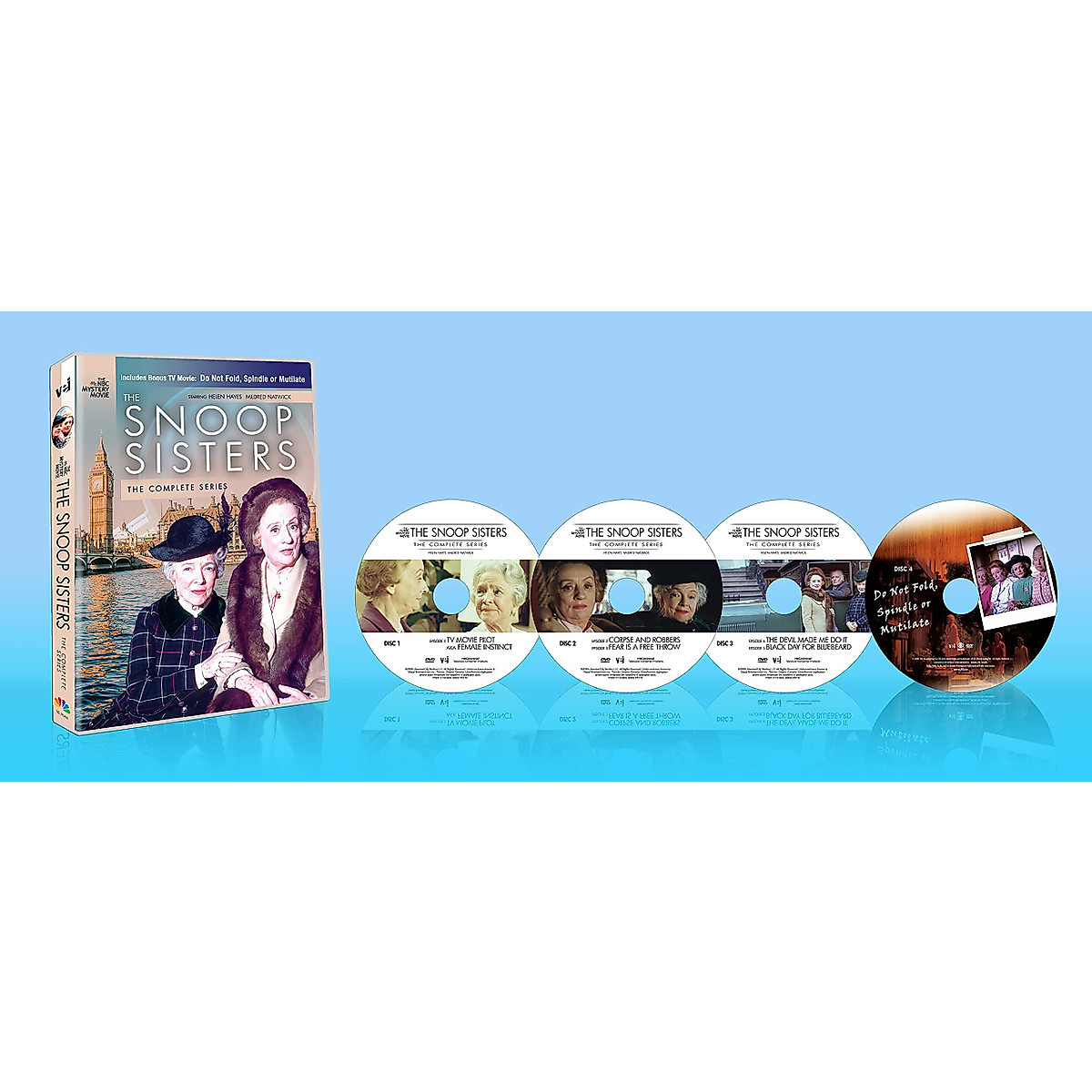 The Snoop Sisters: The Complete Series. Bonus: RARE TV Movie: Do Not Fold, Spindle or Mutilate