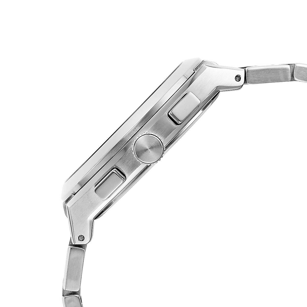 Fossil Men's Everett Quartz Stainless Steel Chronograph Watch, Color: Silver (Model: FS5795)